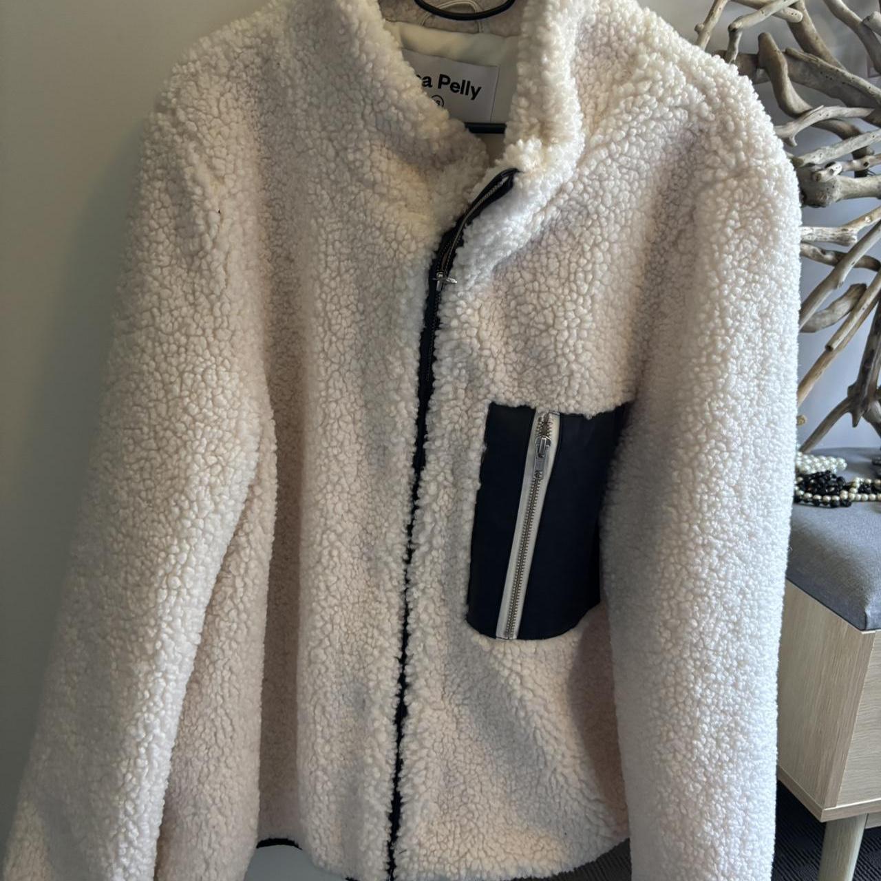 Ena Pelly Shearling Jacket $150 - worn once. Size 16 | Depop