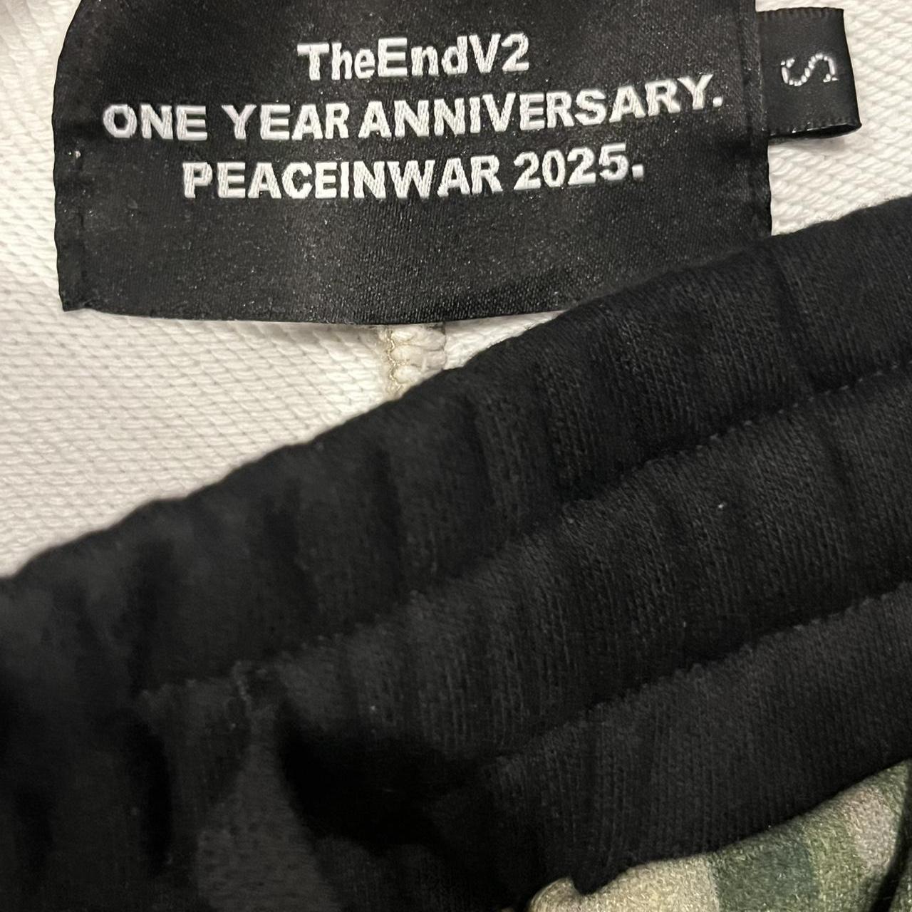 Super baggy camo sweatpants Peaceinwar sweats Size... | Depop