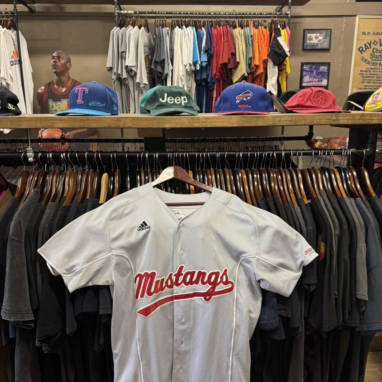 Description: “SMU Mustangs Baseball Jersey” Date:... | Depop