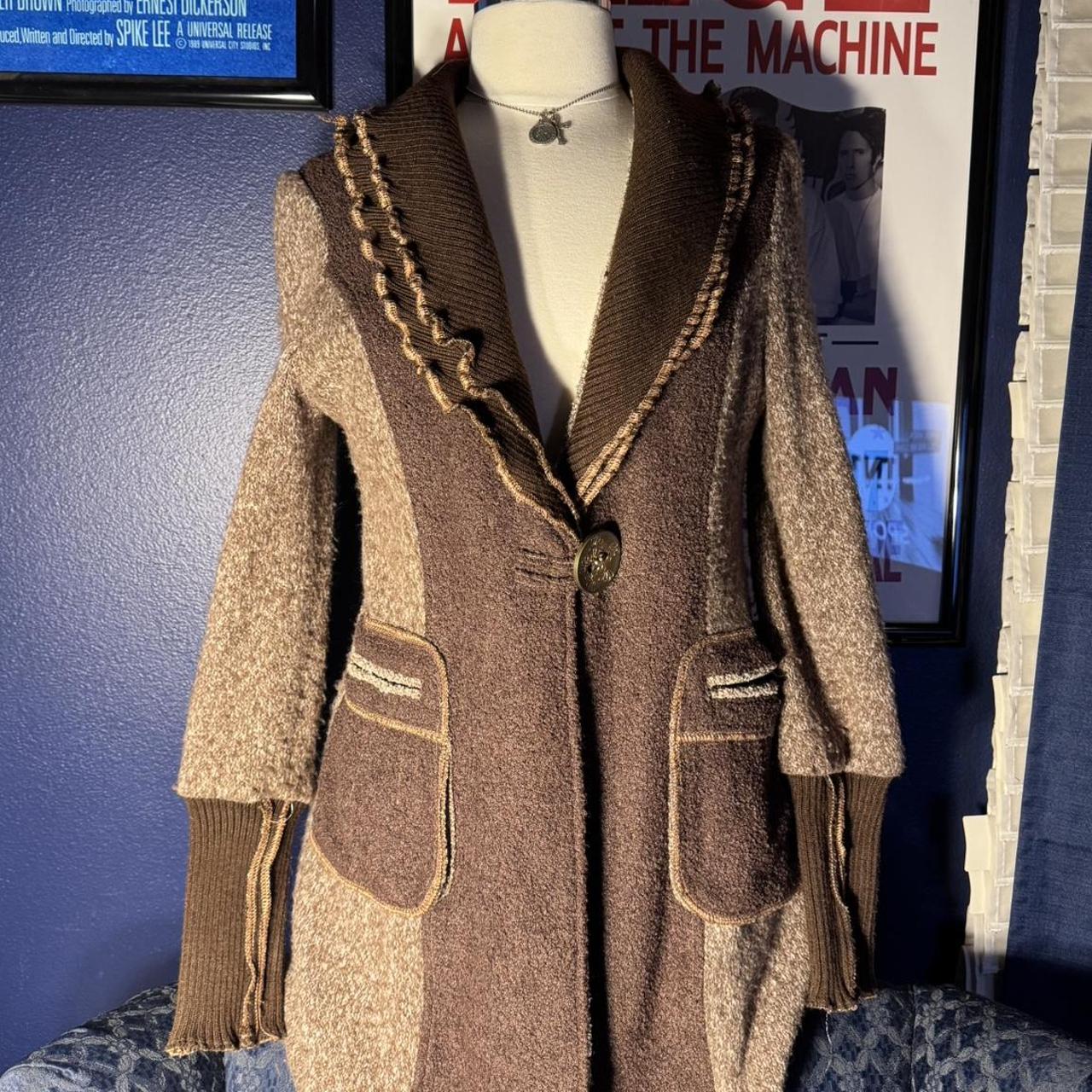 Victorian ruffle wool (very very soft) coat. Very... | Depop