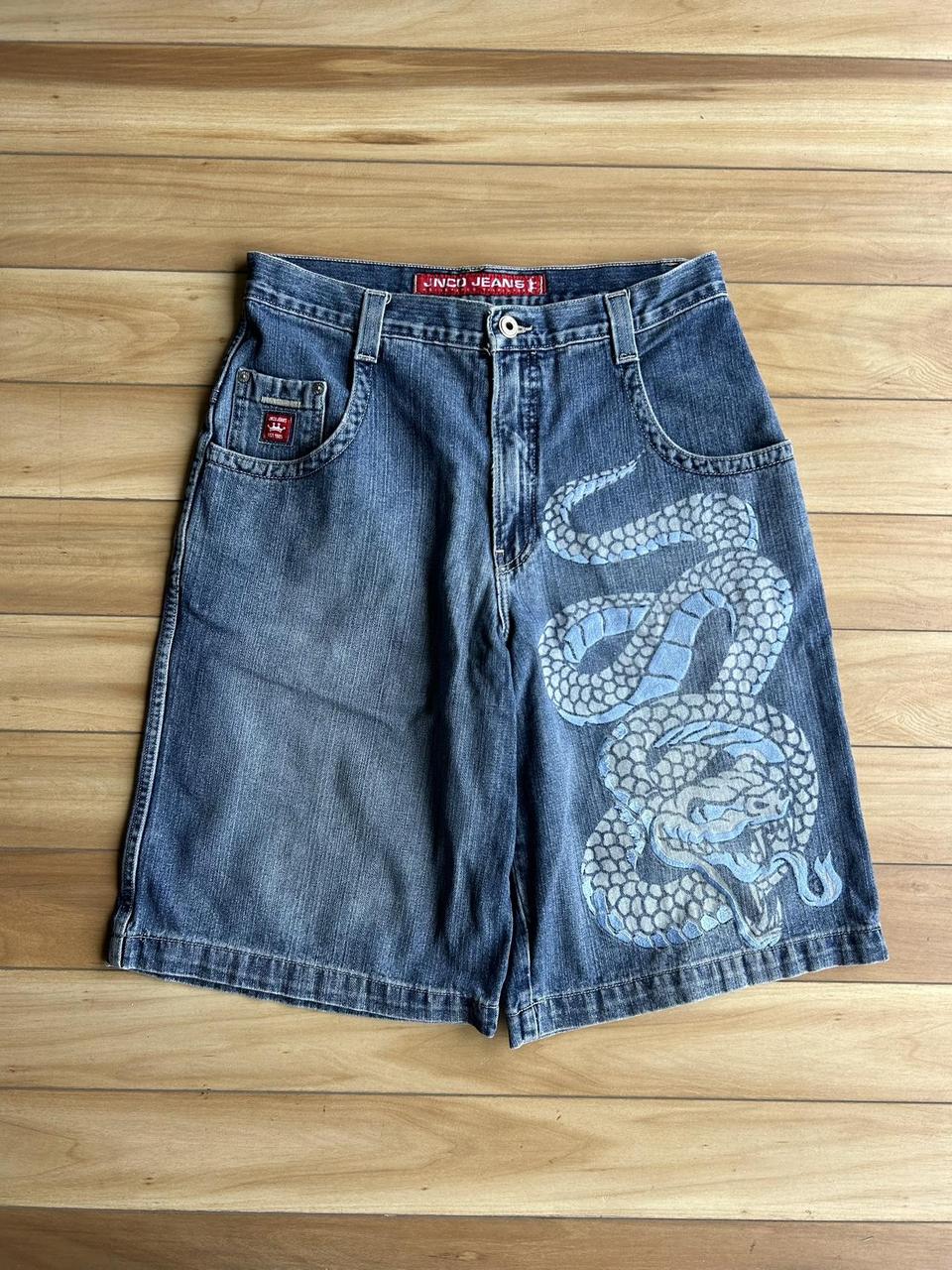 JNCO Snake Jorts #JNCO #snakes - Depop