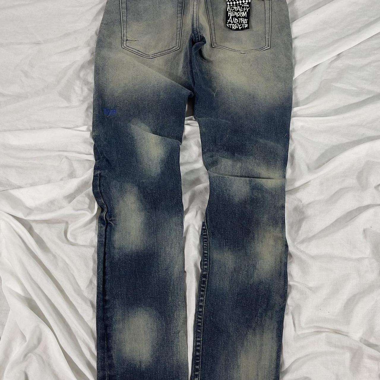 Ksubi Faded Blue Jeans Size 32x32 , 5.5 Inch Leg... | Depop