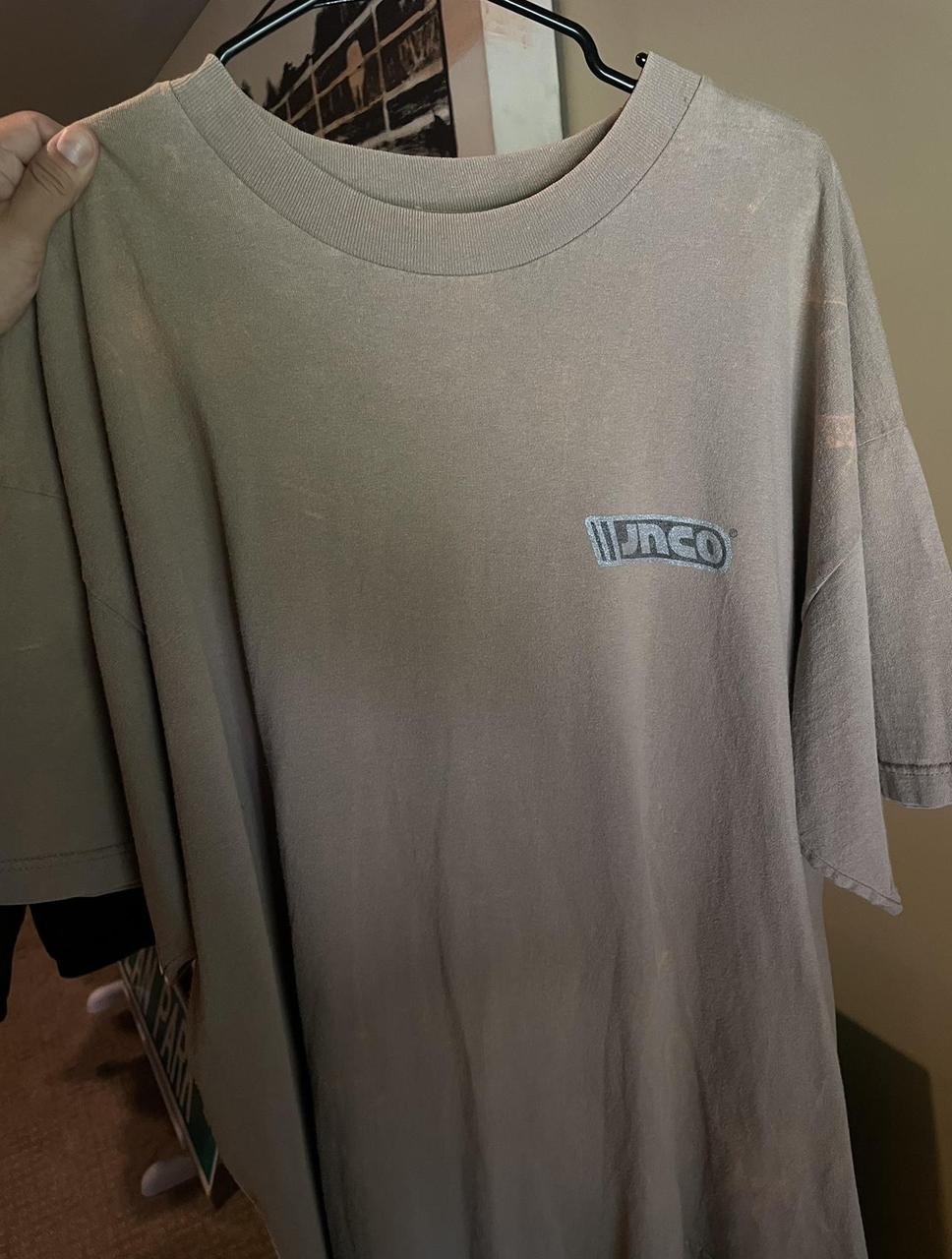 Vintage 90’s JNCO Croc lizard skate t shirt... - Depop