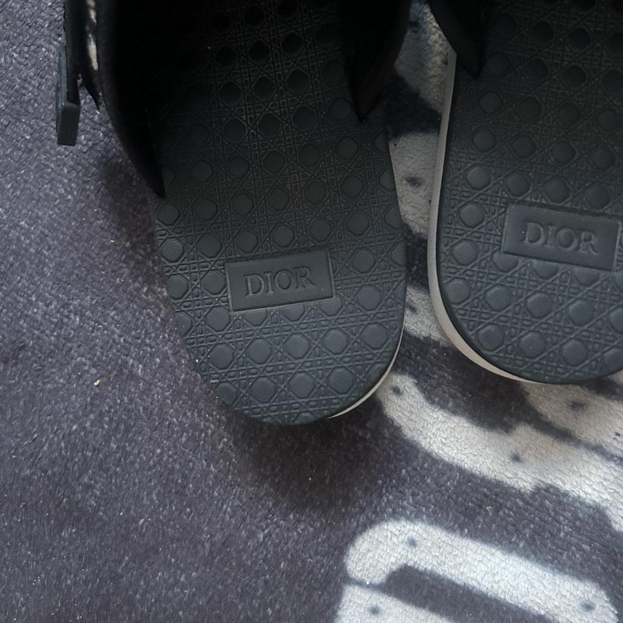 Dior alpha beige sliders size 9 UK , receipts shown... | Depop