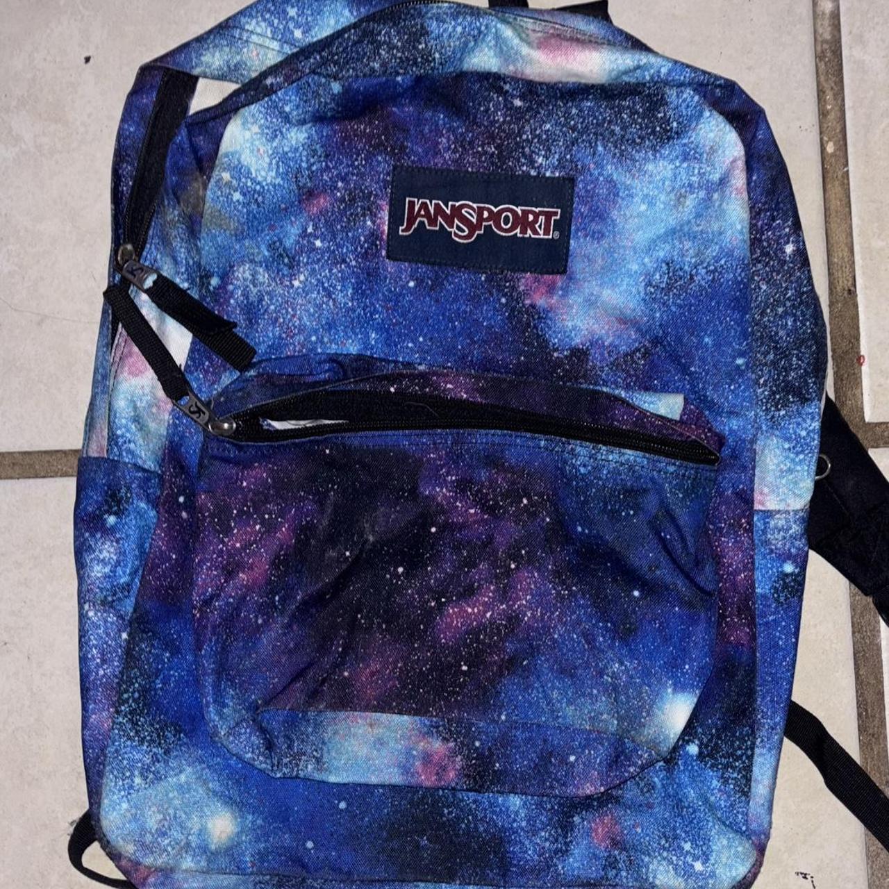 Blue Jansport backpack, backpack, Light used book... | Depop