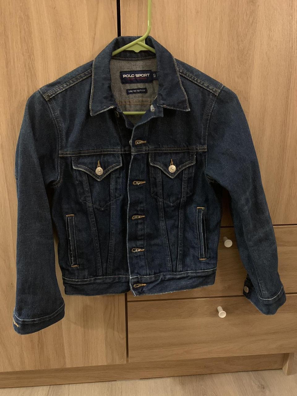 Polo ralph lauren polo sport jean jacket with... - Depop