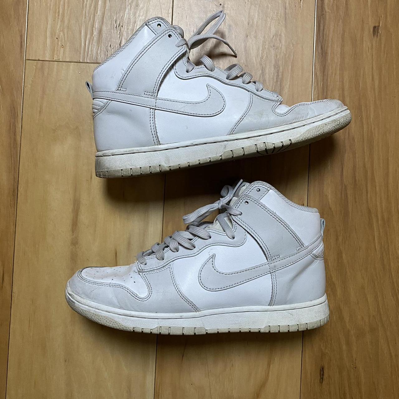 Nike Dunk High Vast Grey Hi Top Sneakers DD1399-100... | Depop