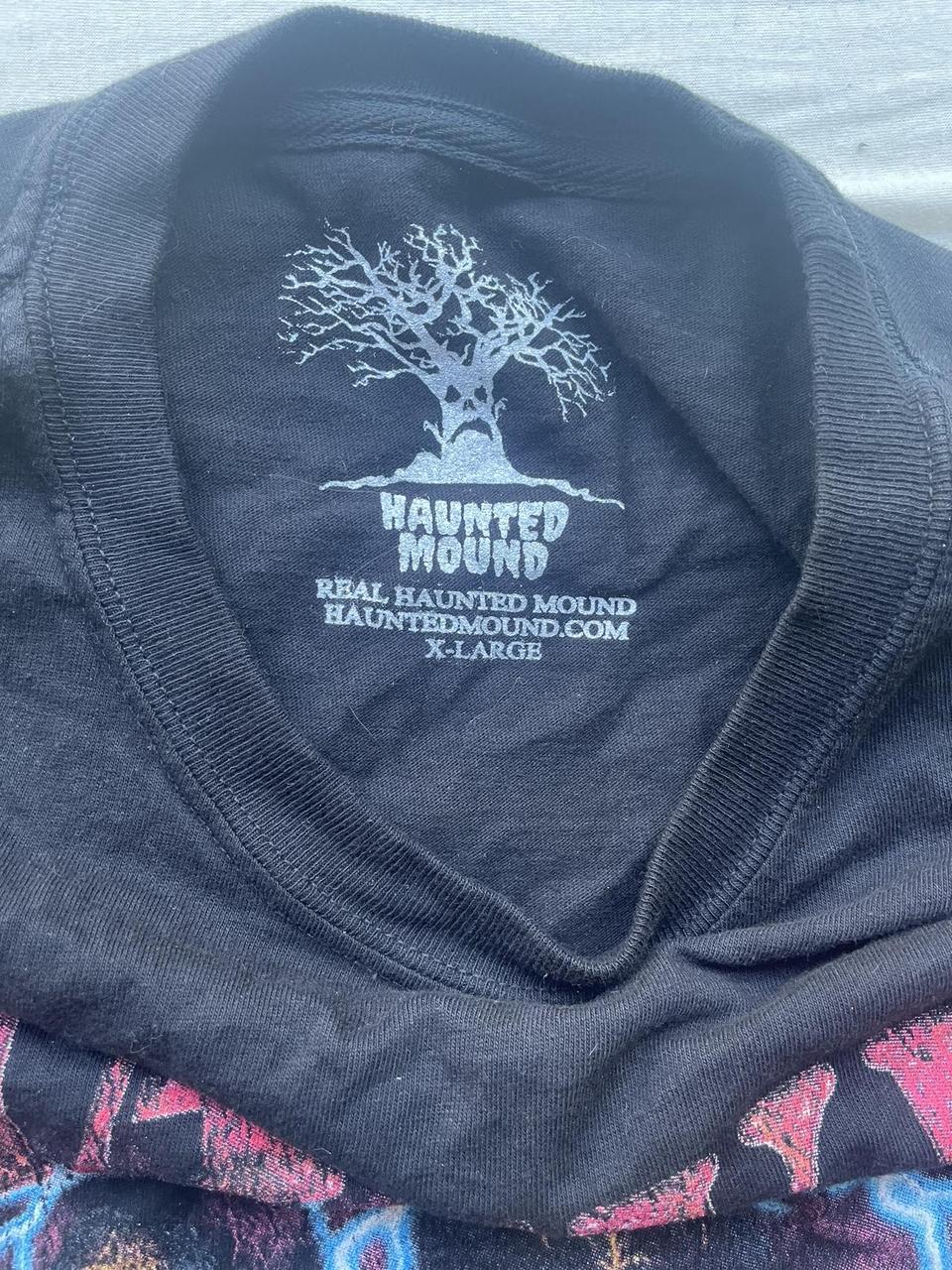 Extra large black haunted mound hackle merch - Depop