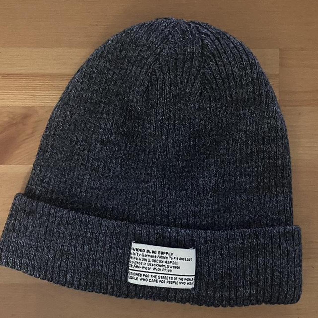 Heather blue H&M beanie / winter hat Divided label... - Depop