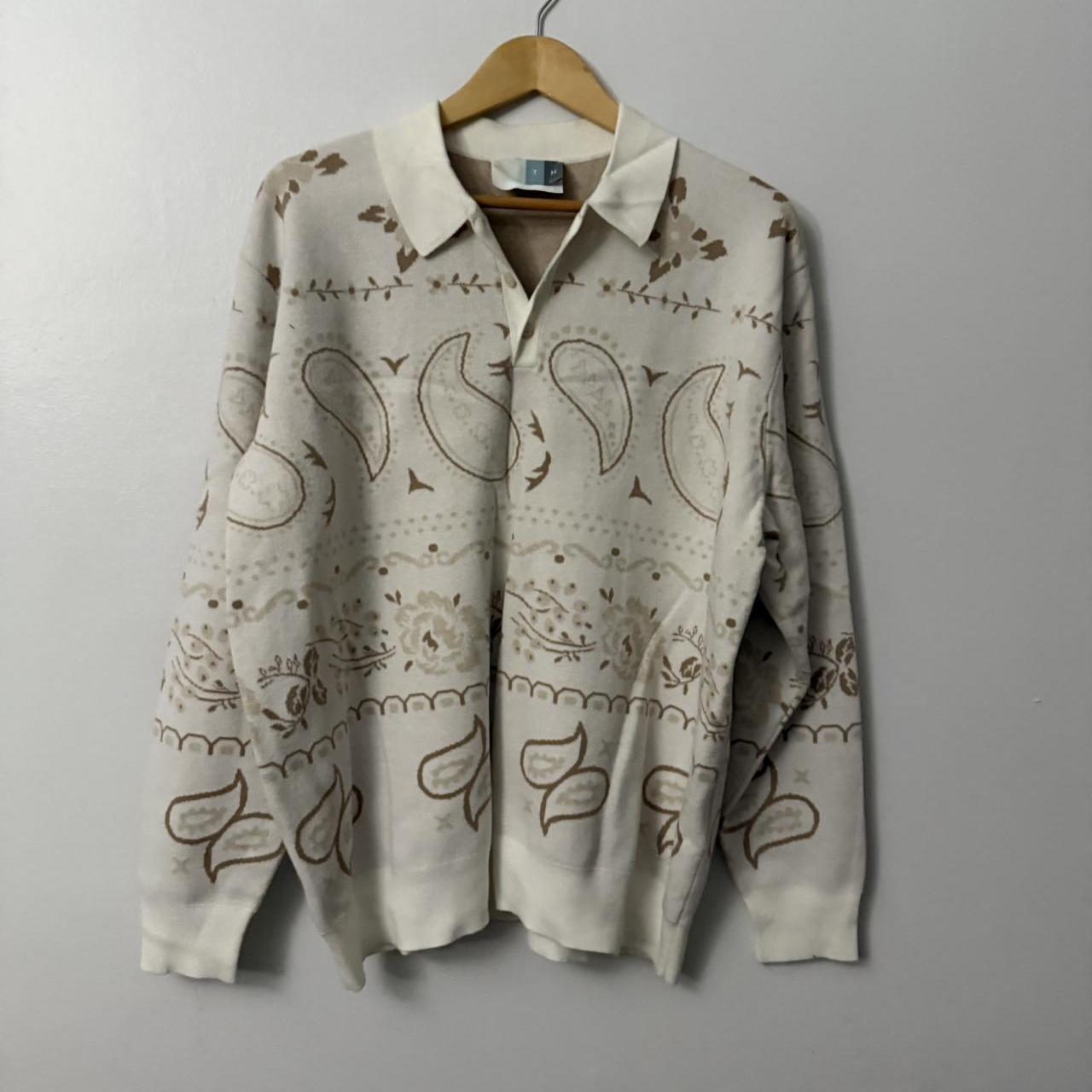 Kith paisley Harmon pull over in size XL #Kith... | Depop