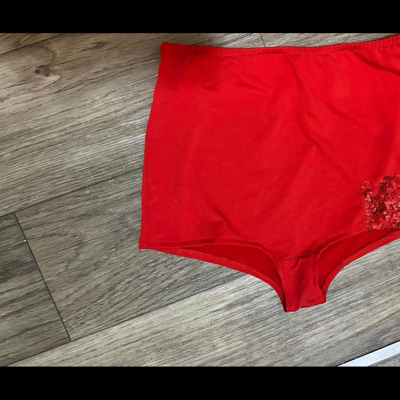 Red Sequin Jessica Rabbit Costume With Purple Satin... | Depop