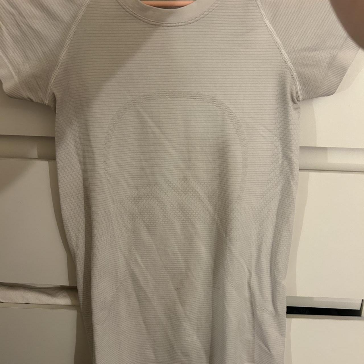 white Lululemon swiftly tech #gymwear - Depop