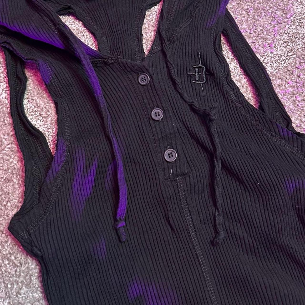 darker wavs dollskill body suit with shorts and... | Depop