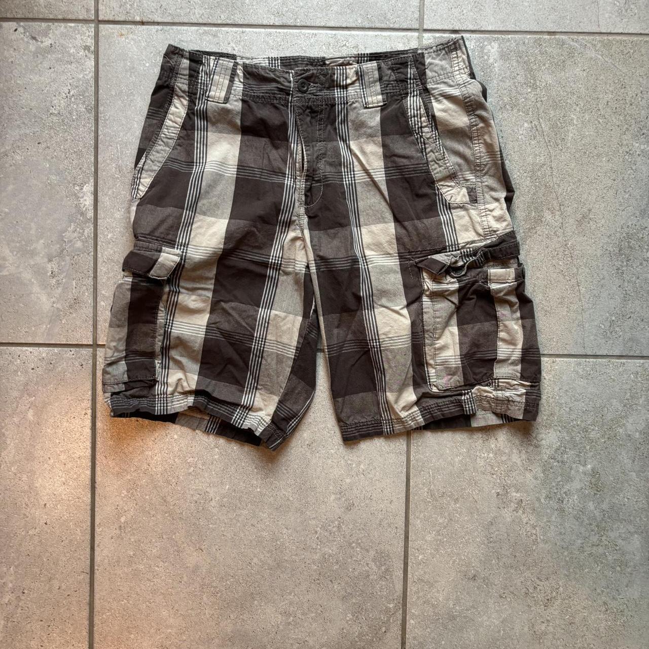 Fire y2k style jorts Lee Dungares Great condition no... - Depop