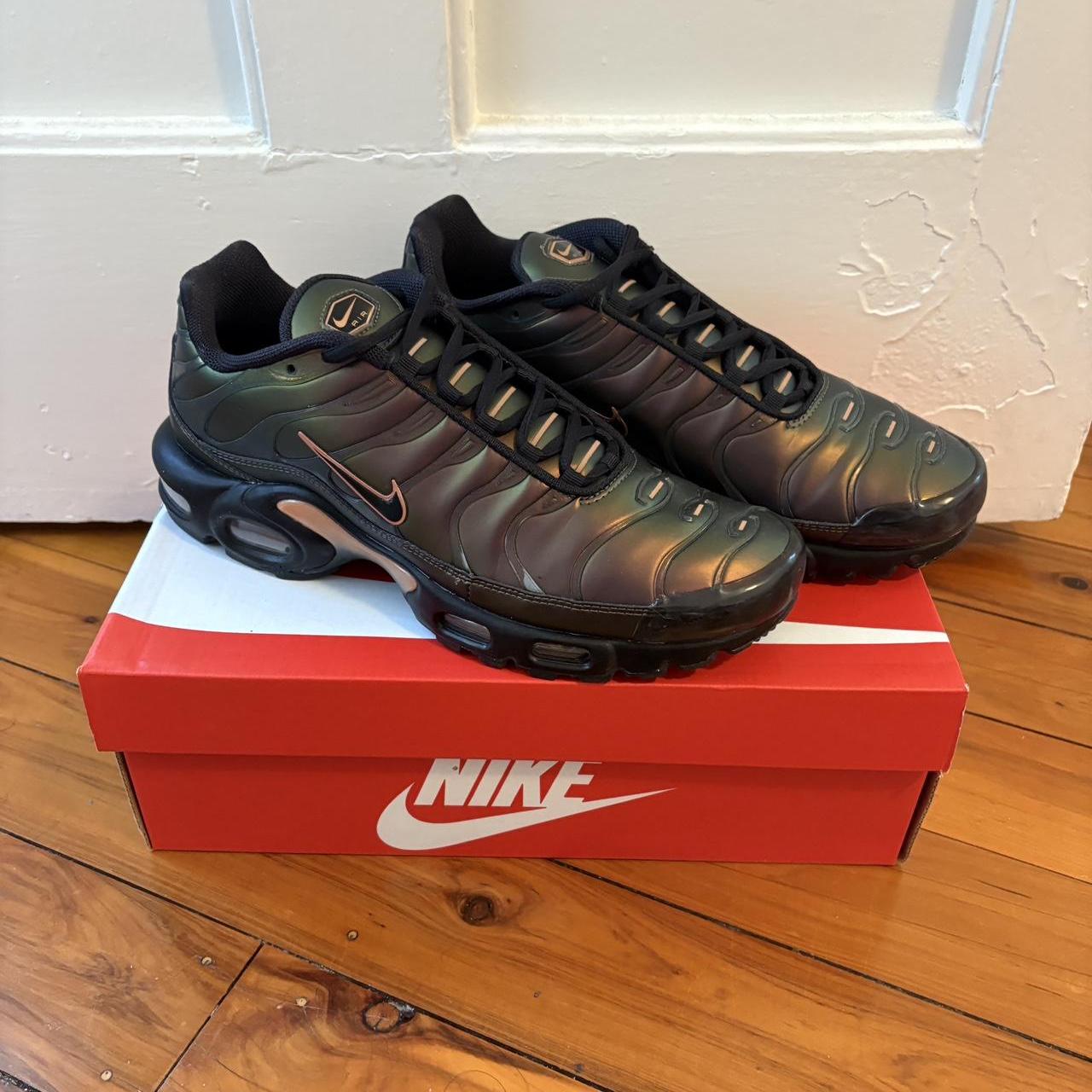 Air Max Plus Tn black metallic copper “Scarab” UK 8... | Depop