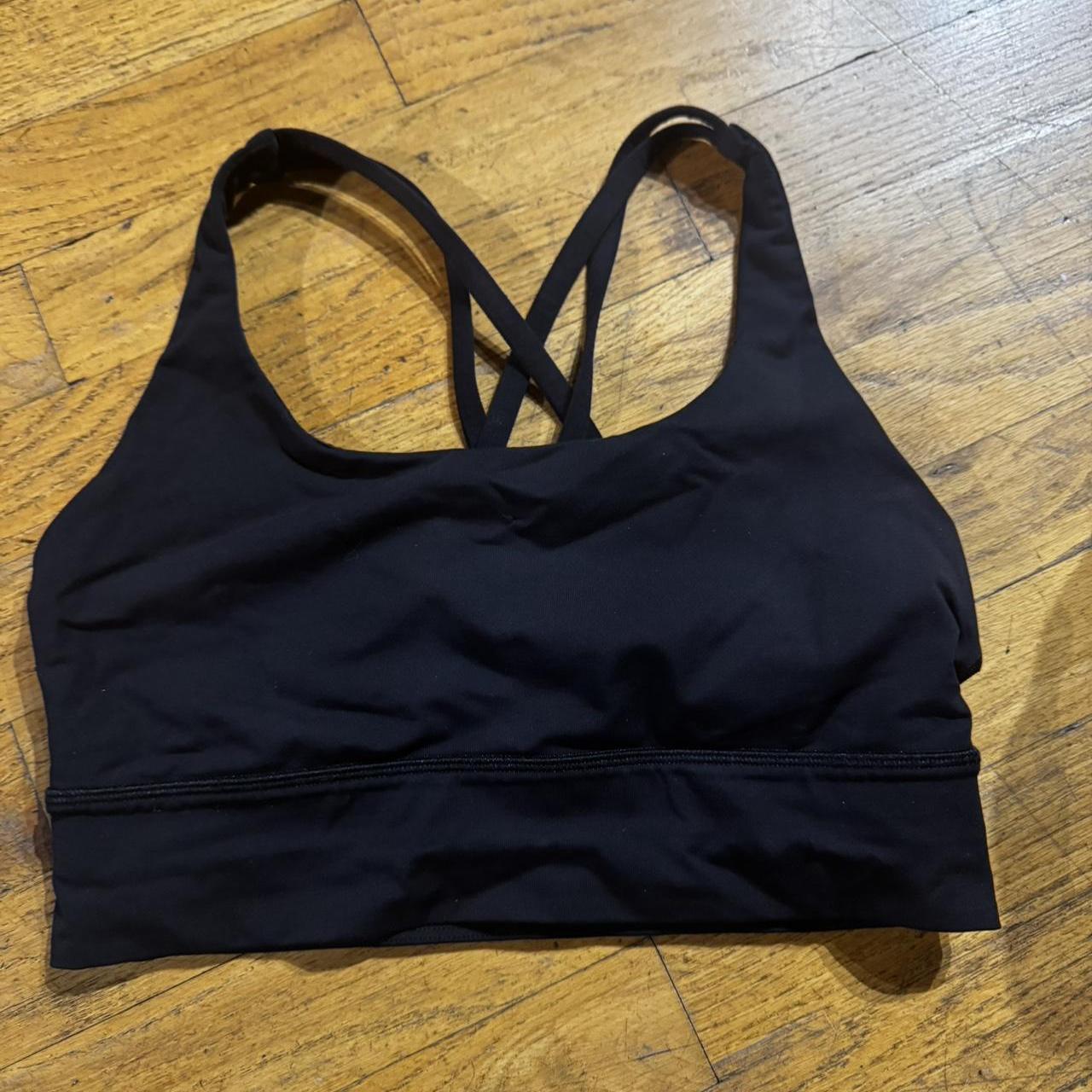 Lululemon energy bra size 8 black I love this... | Depop