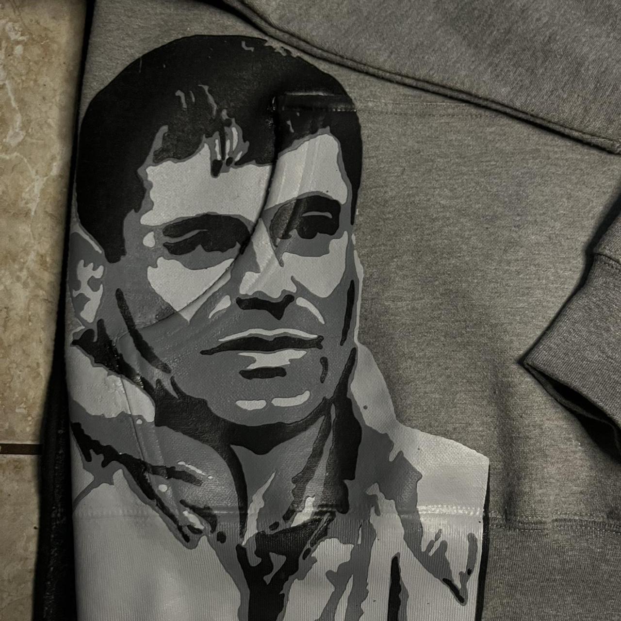 Sdl Virgin Mary-Chapo Gray Hoodie Brand New Size “L”... | Depop