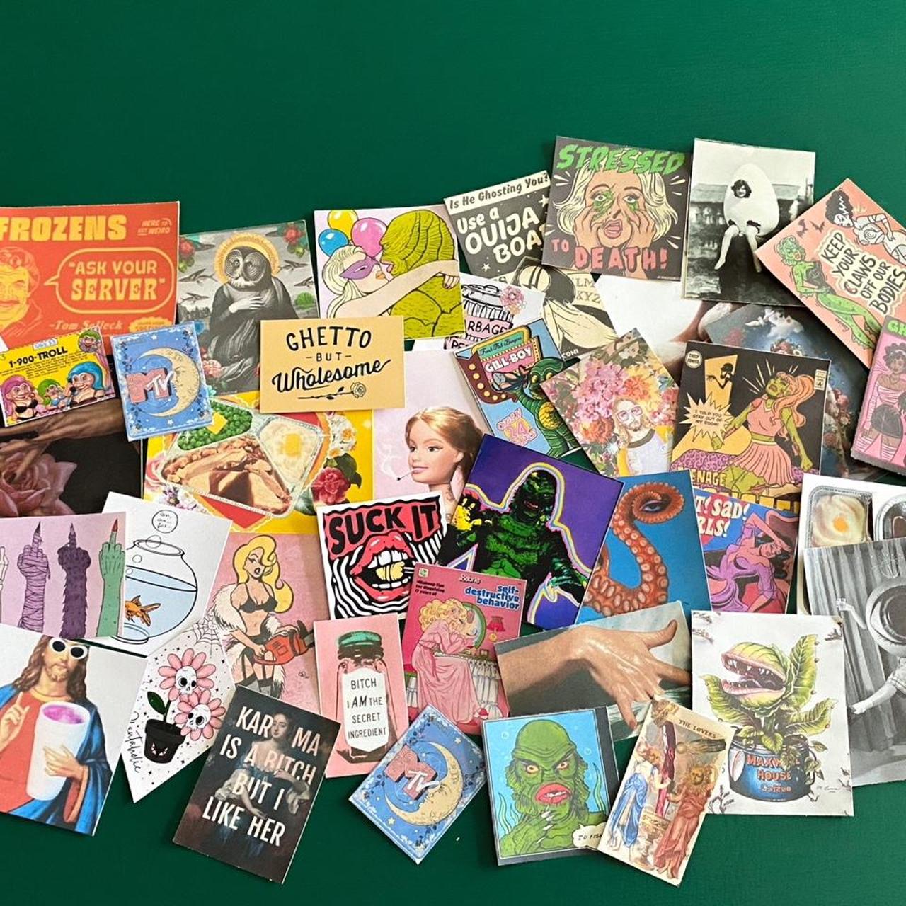 Eclectic sticker bundle Includes everything above!... - Depop