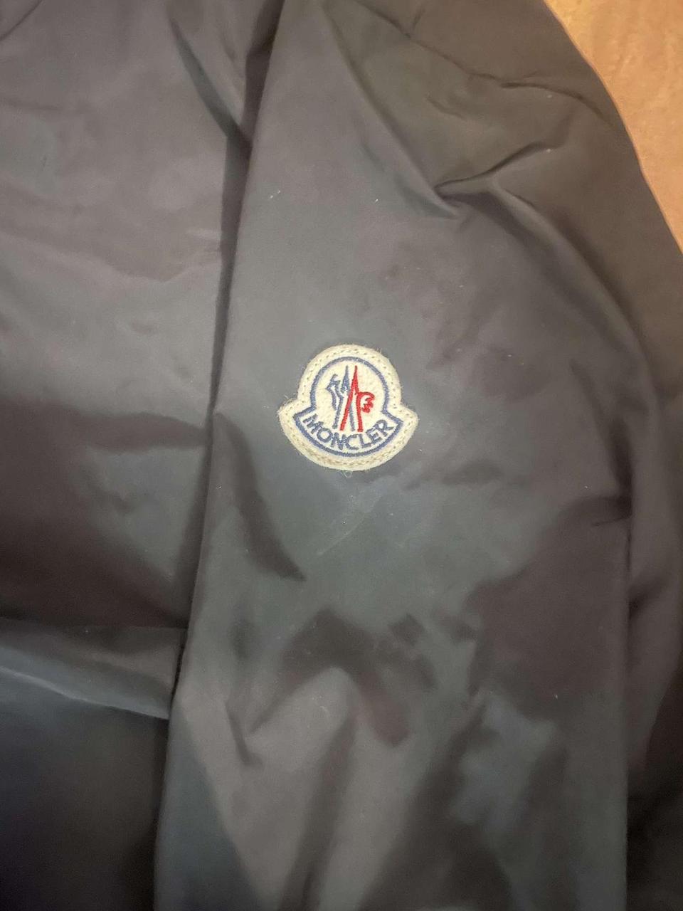 moncler windbreaker real badge scans - Depop