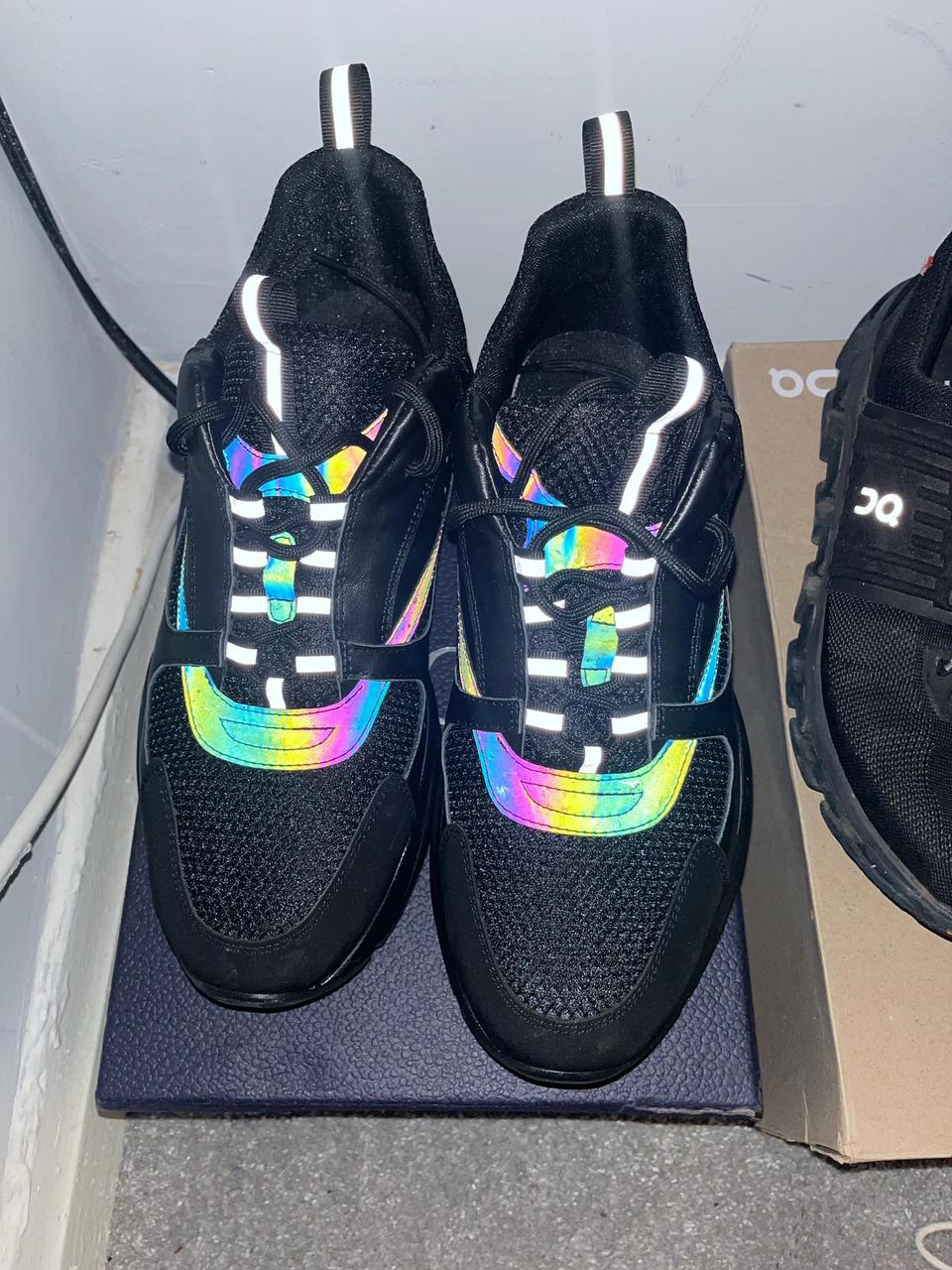 Dior b22 reflective Perfect condition Open to... - Depop