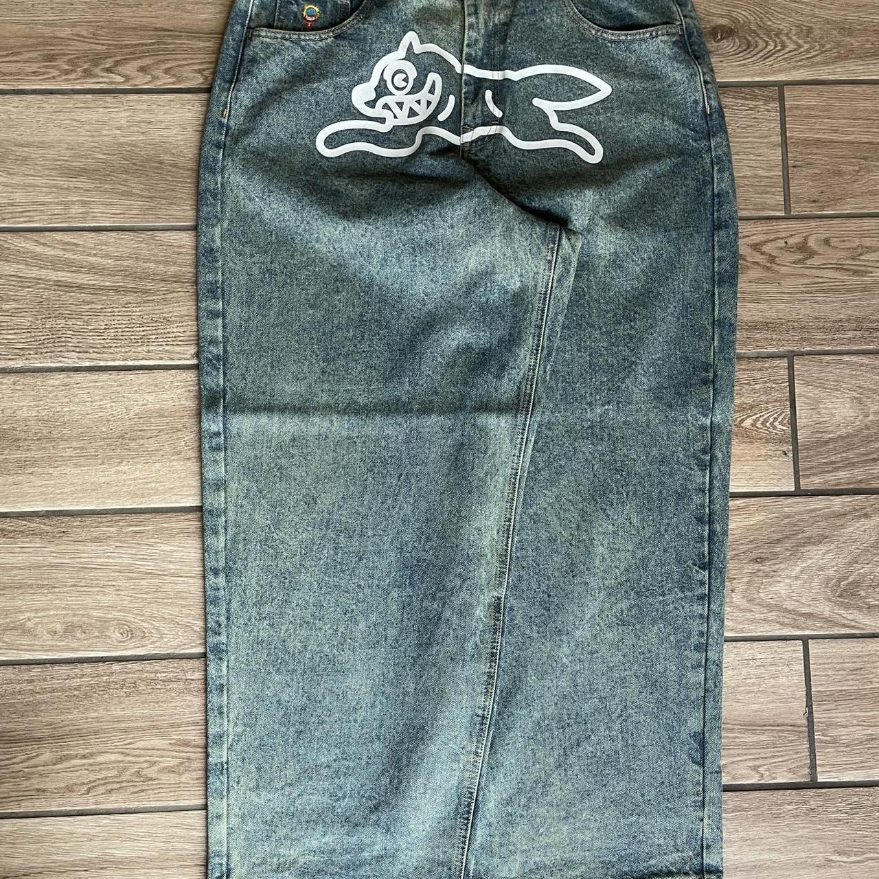 ice cream pants its got a baggy fit nice wash brand... | Depop