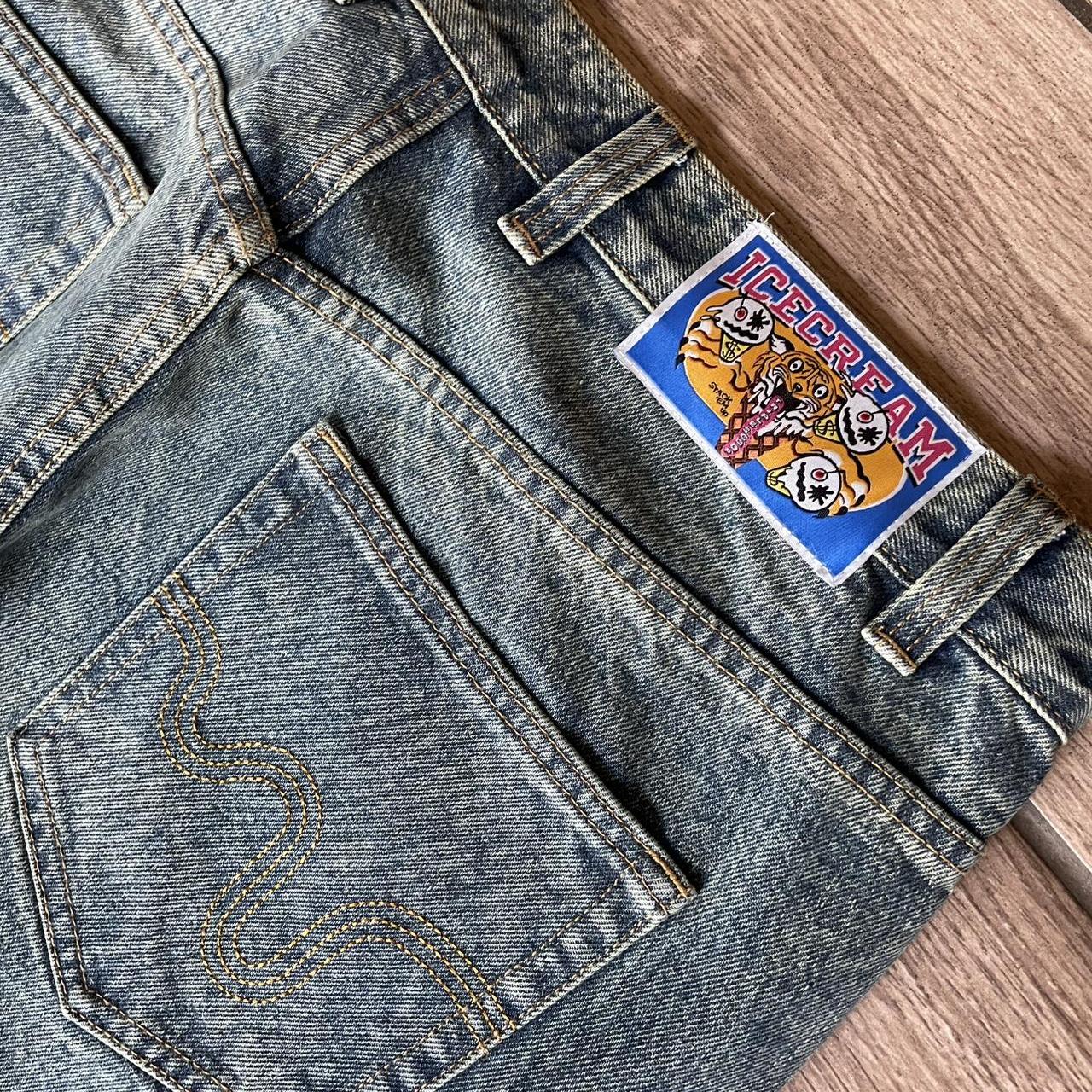 ice cream pants its got a baggy fit nice wash brand... | Depop