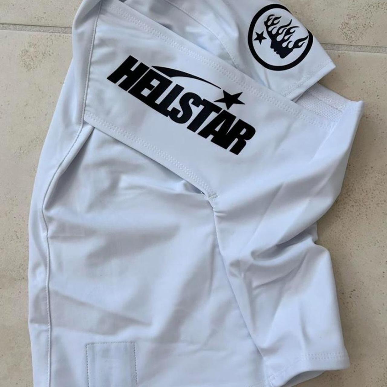 White Hellstar Ski Mask | Depop