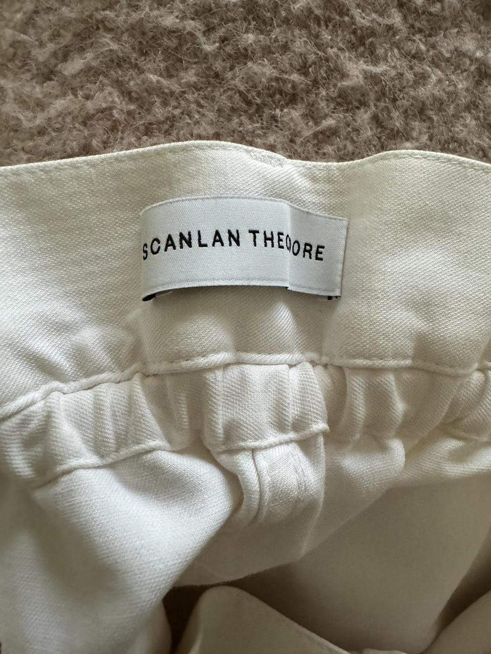 Scanlan Theodore Double Cotton Shorts - white - size... - Depop