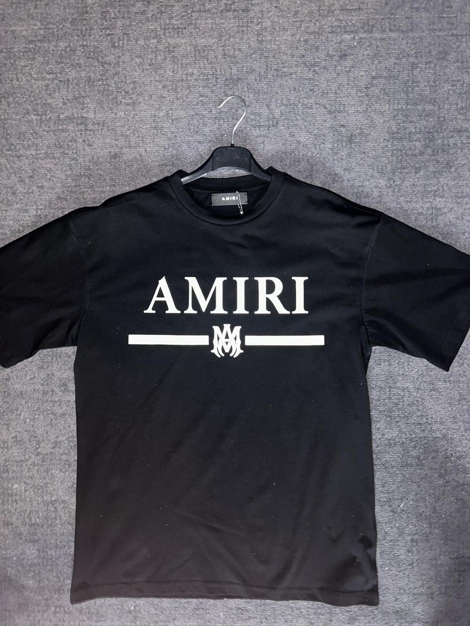 Amiri Top Black Size Medium - never worn - size... - Depop