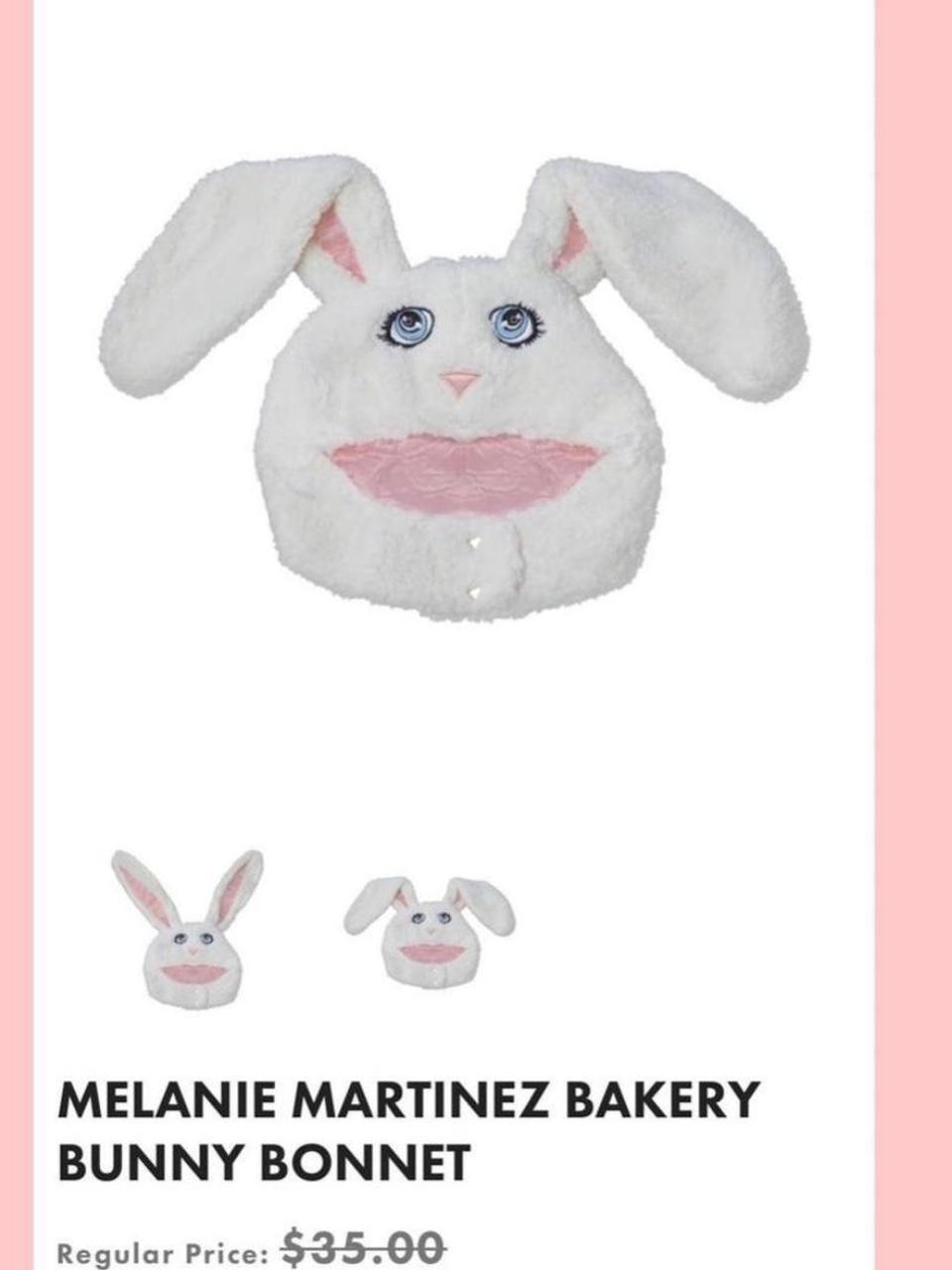 ISO melanie martinez bakery bunny bonnet! Willing to... - Depop