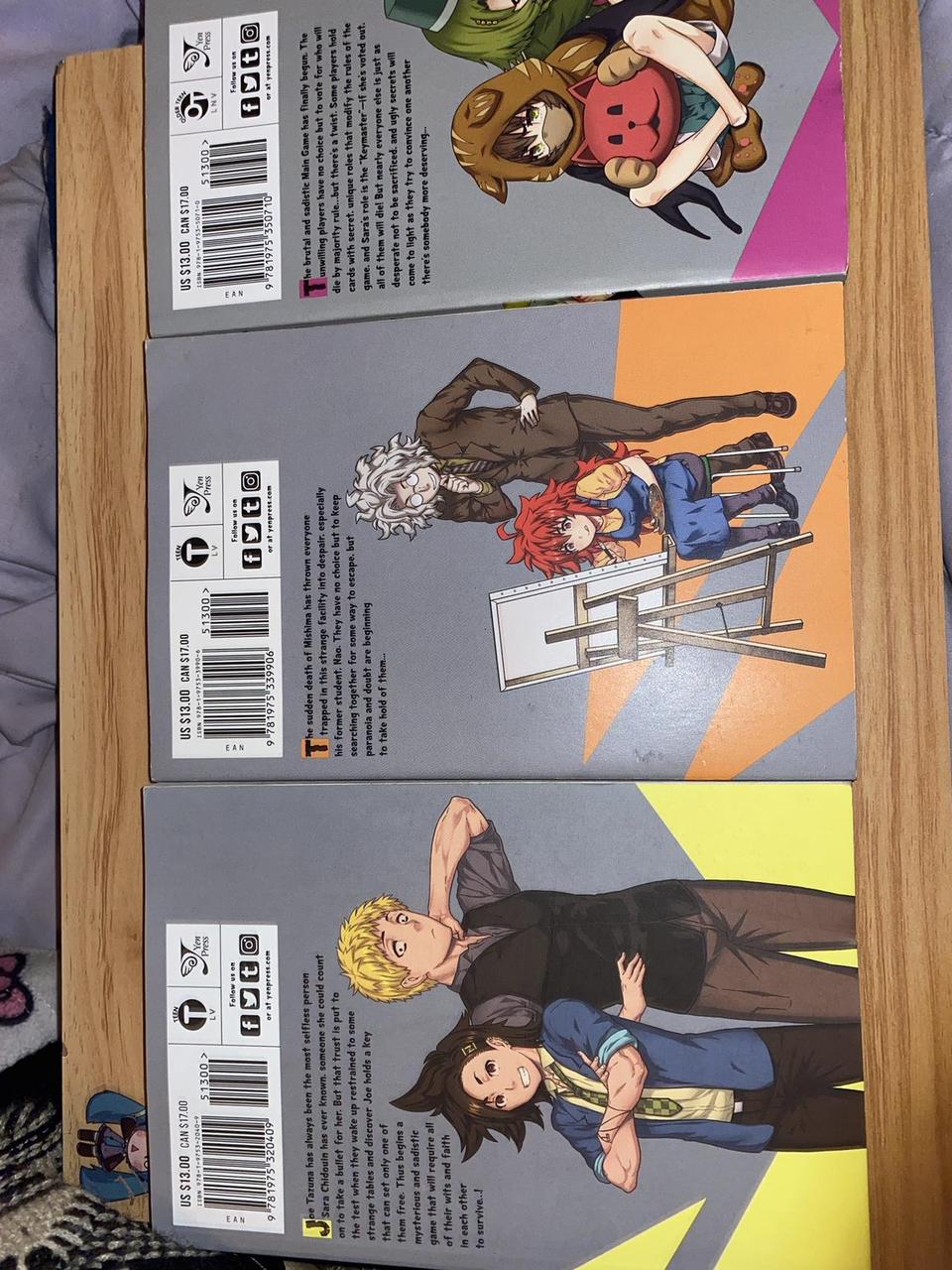 SET of YTTD 1-3 manga #punk #anime #emo #y2k #scene - Depop