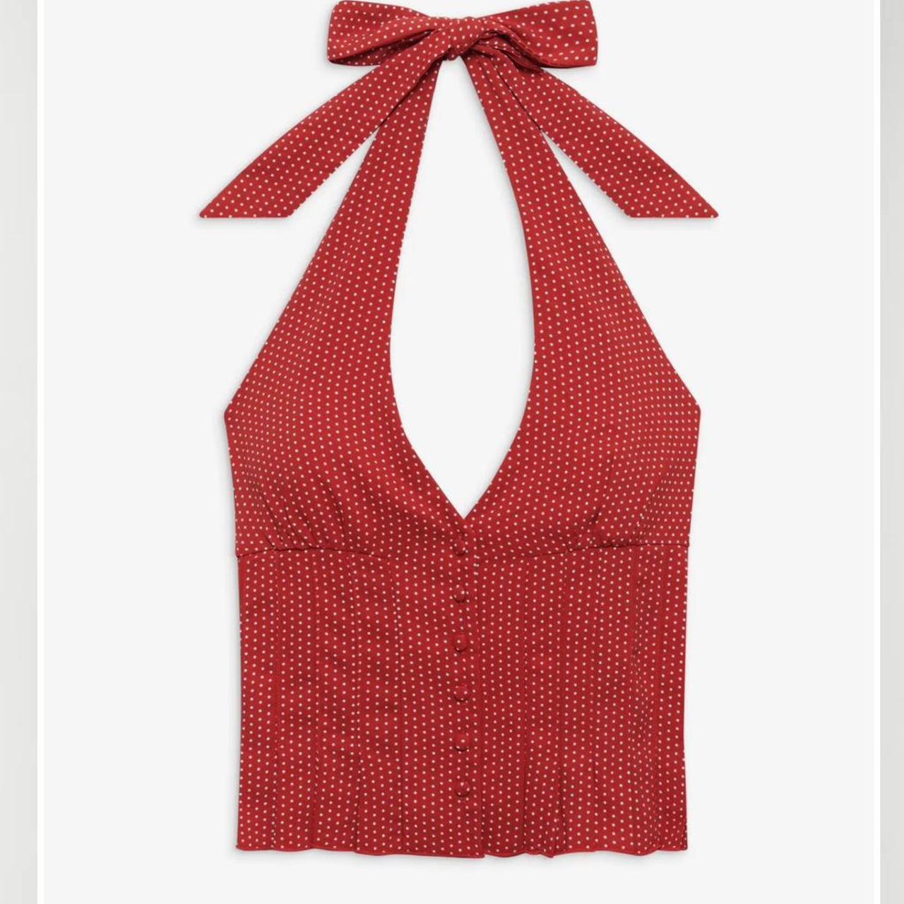 Frankies Bikinis Angeline Set Polka Dot Red Ladybug... | Depop