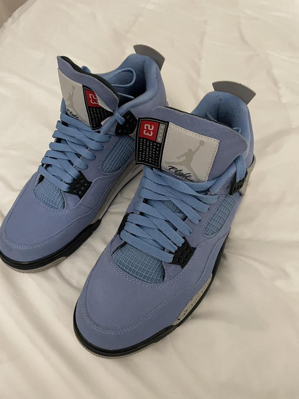 Universe blue Jordan 4s - Depop