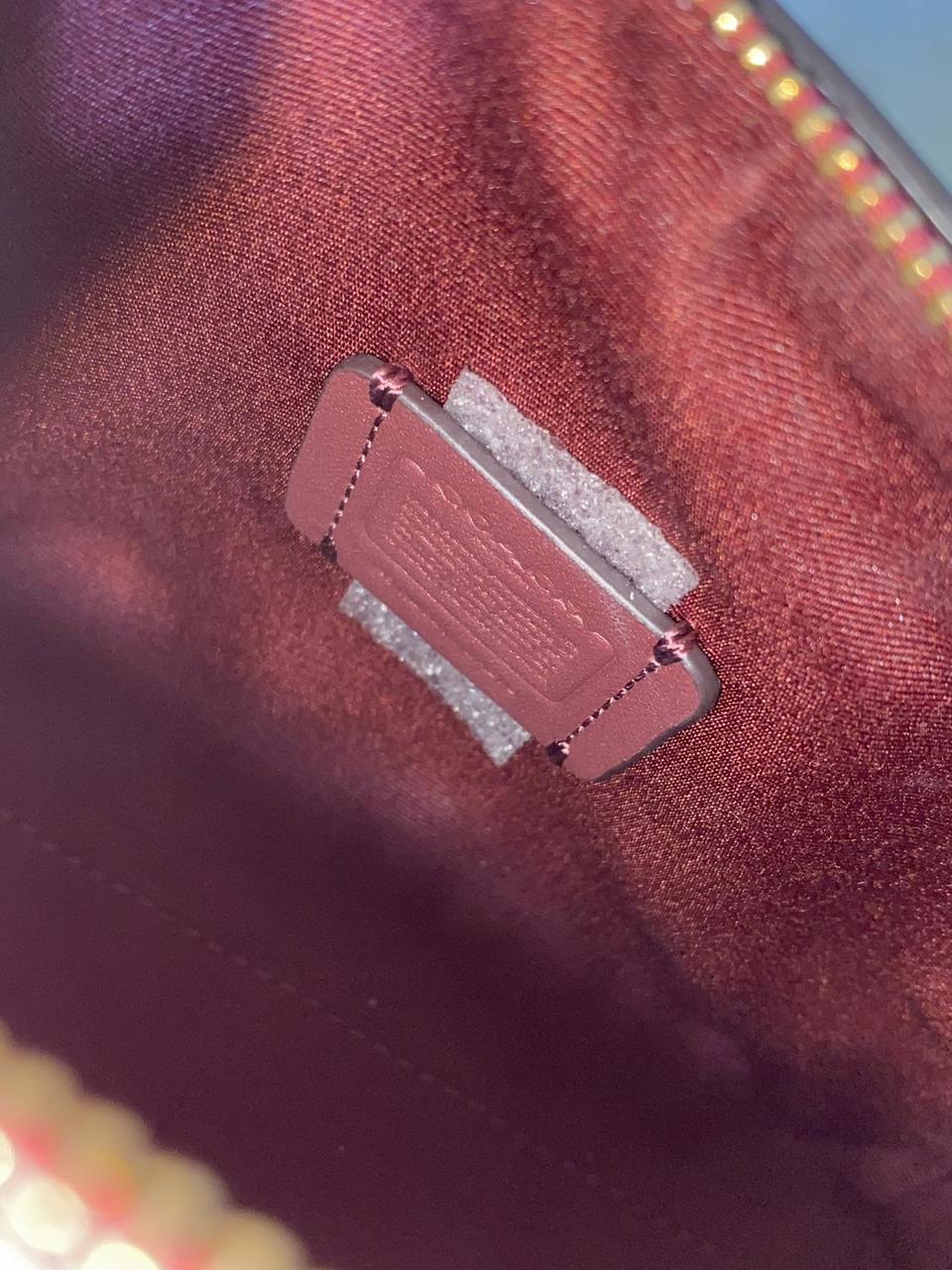 COACH mini rowan bag in signature leather 🌺 The... - Depop