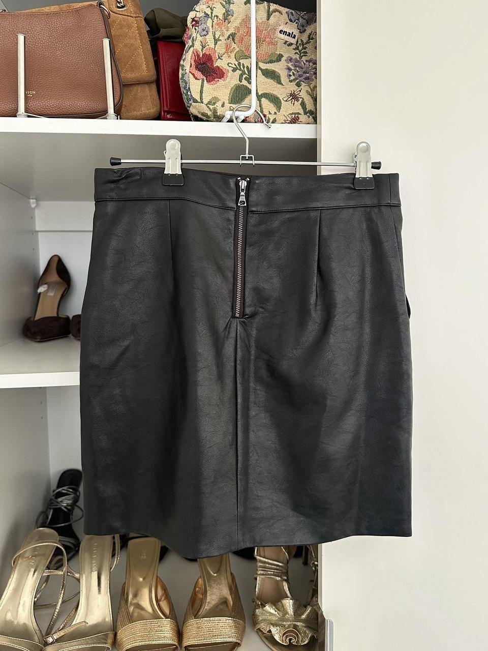 Bardot jr leather skirt. Size kids 12. Never worn - Depop