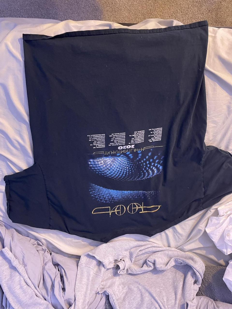 baggy tool fear inoculum 2020 tour shirt - Depop