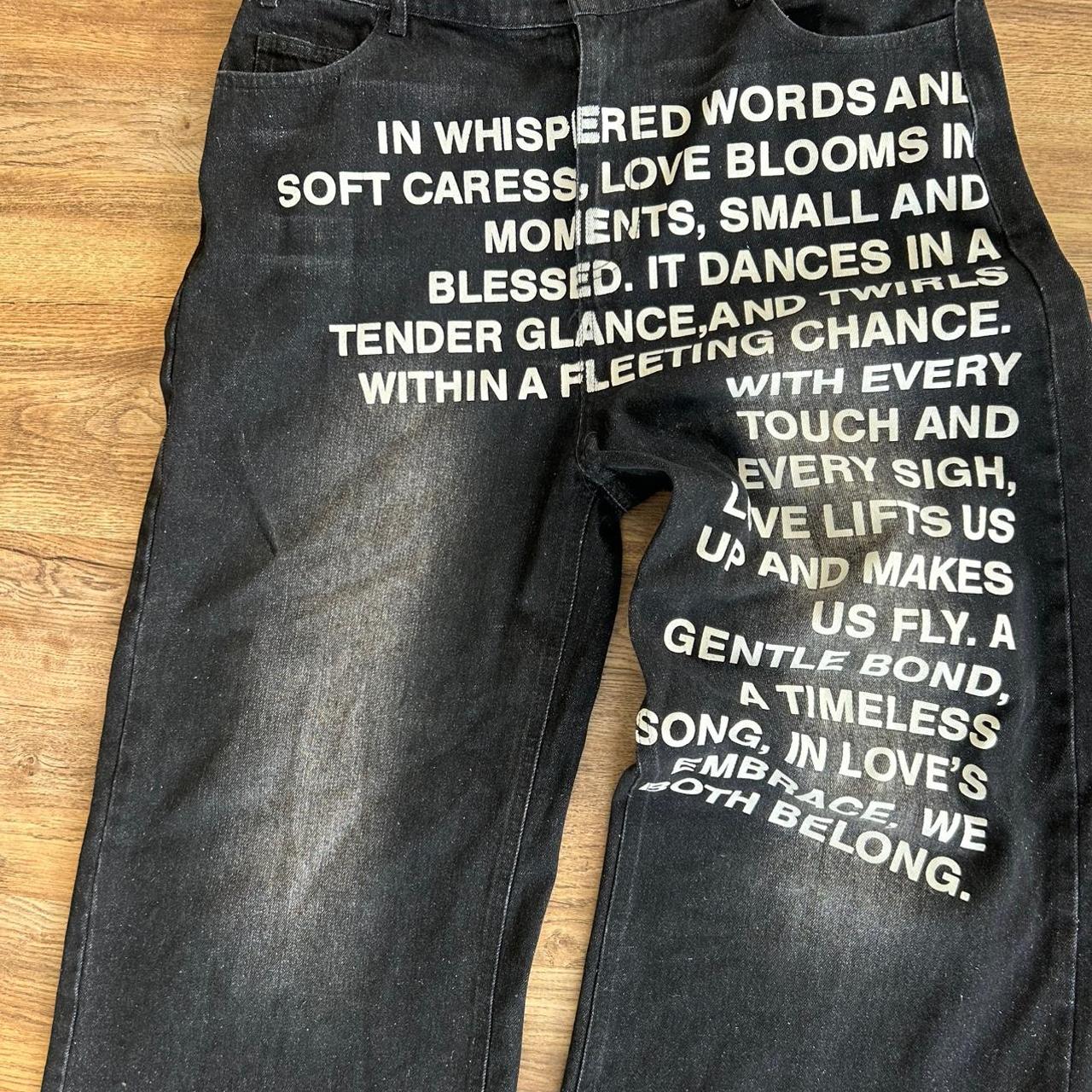 Ihatestars poem jeans Never worn | Depop