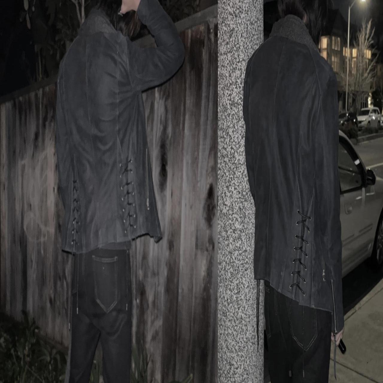 Tornado Mart Goatskin Lace-up riders Size Large DM... | Depop