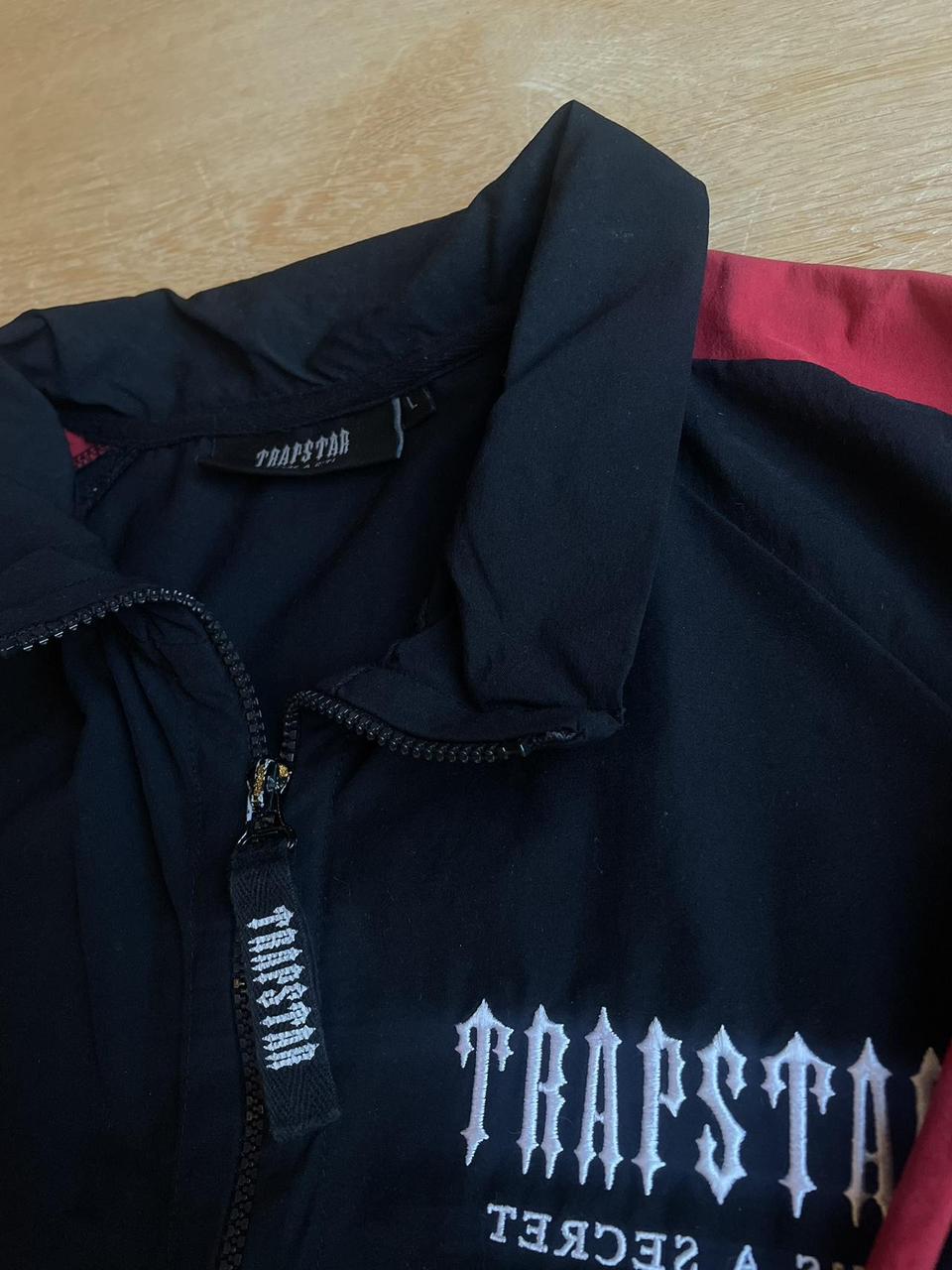 OG Trapstar Shell Suit Black & Red ⚫️🔴 Condition 8/10... - Depop