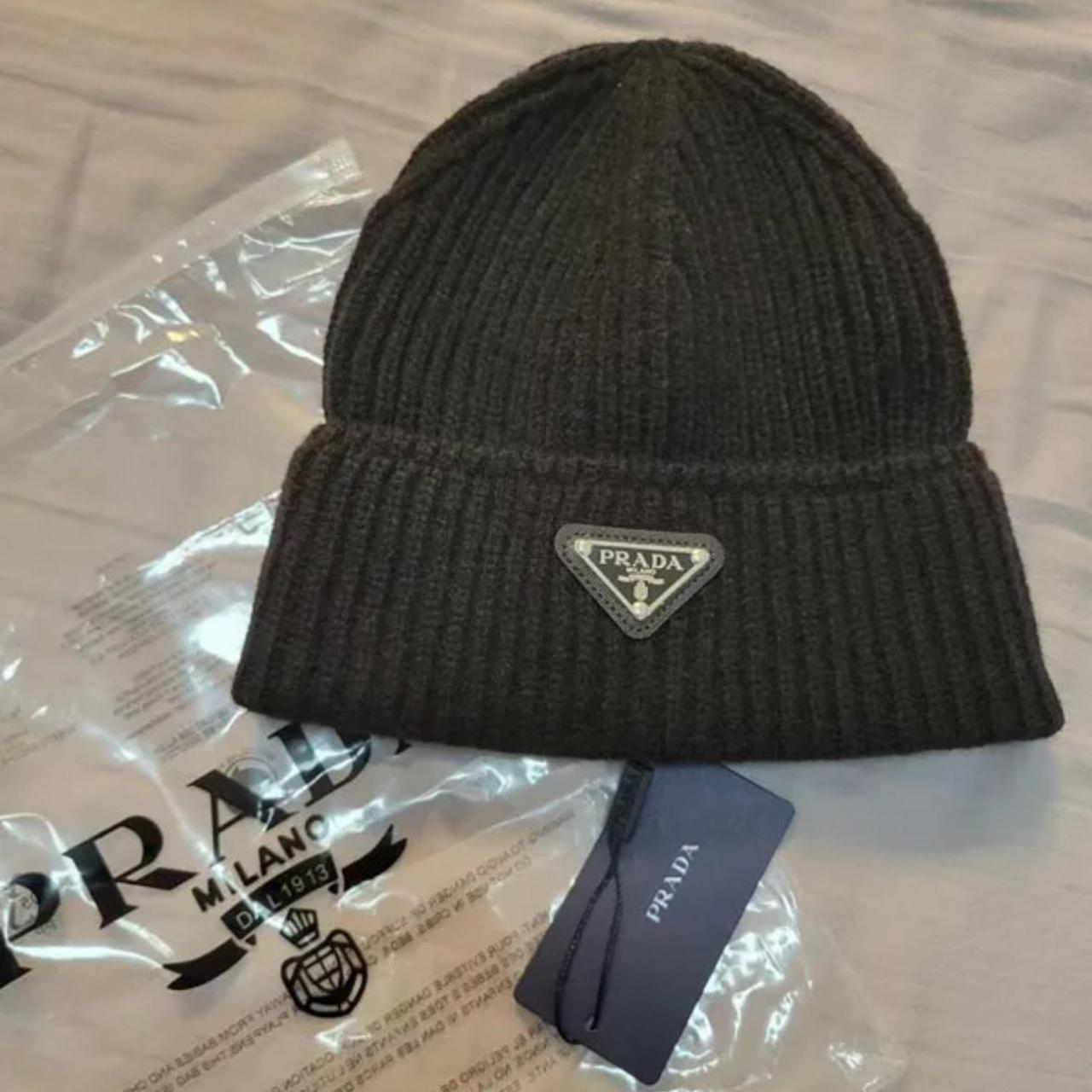 Authentic Prada Beanie - Brand New - Comes New w/... | Depop