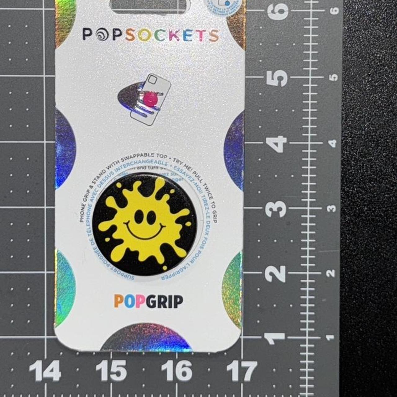 Splat Smiley Face design PopSocket phone grip. Brand... | Depop