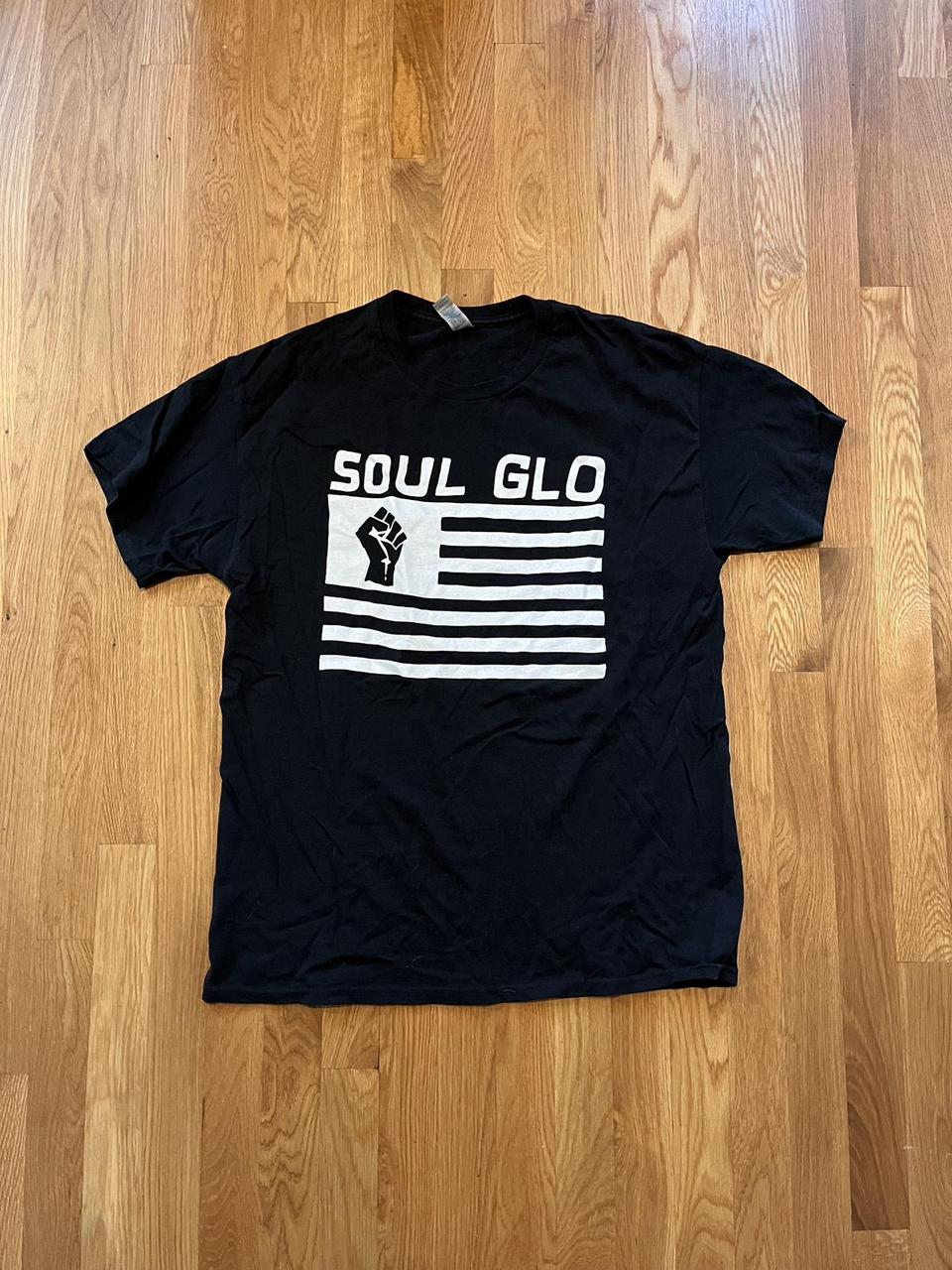 Soul Glo merch t shirt Gildan fist flag fight the... - Depop