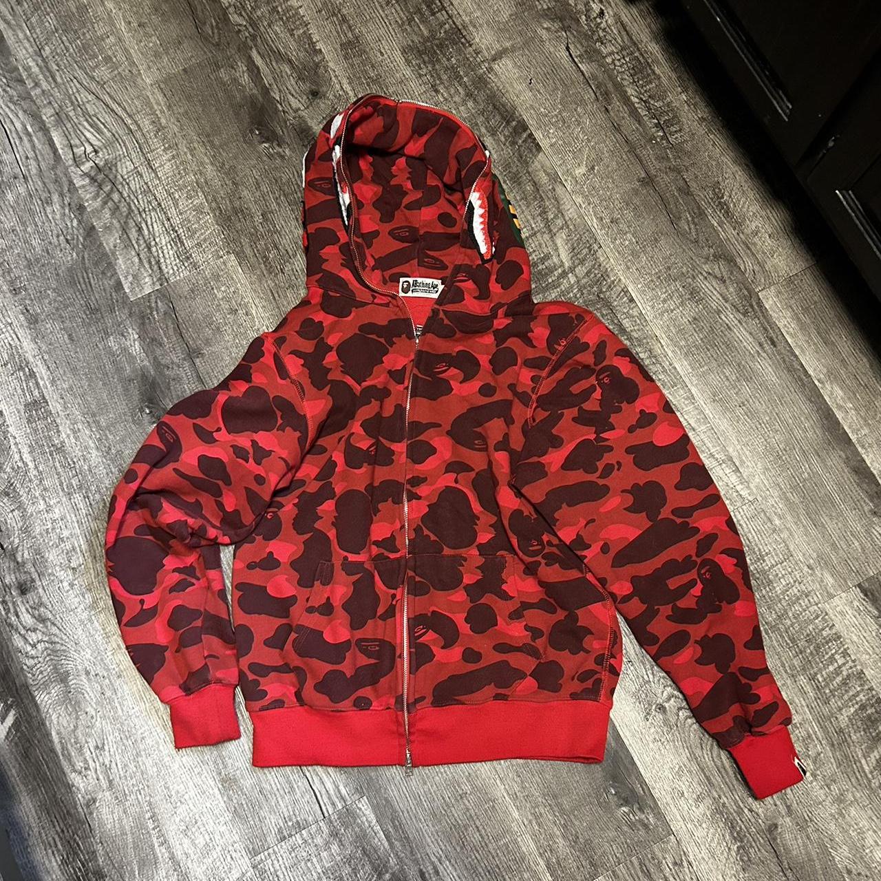 Red Bape Jacket - Depop