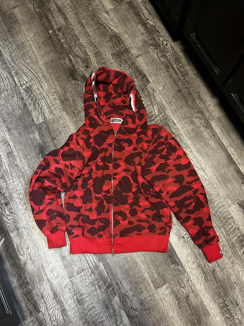 Red Bape Jacket - Depop