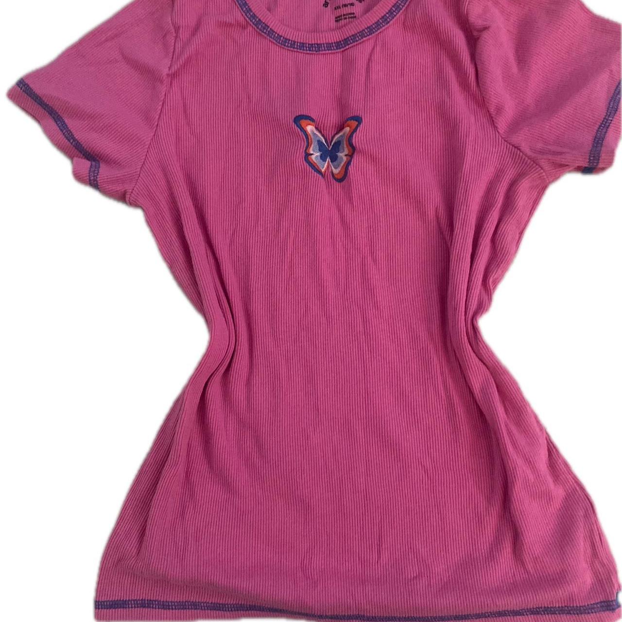 cute butterfly top for summer! - Depop