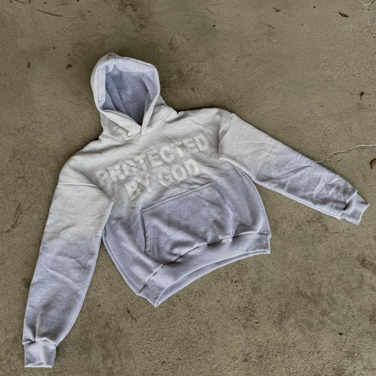 TTUPO PROTECTED BY GOD HOODIE | Depop