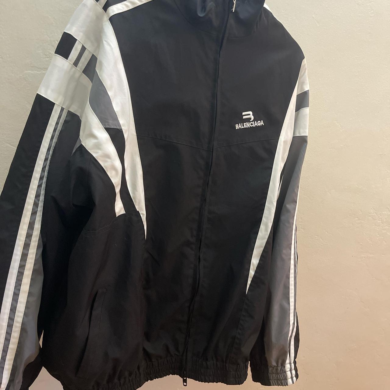 balenciaga track jacket - marked down hella bc tags... | Depop