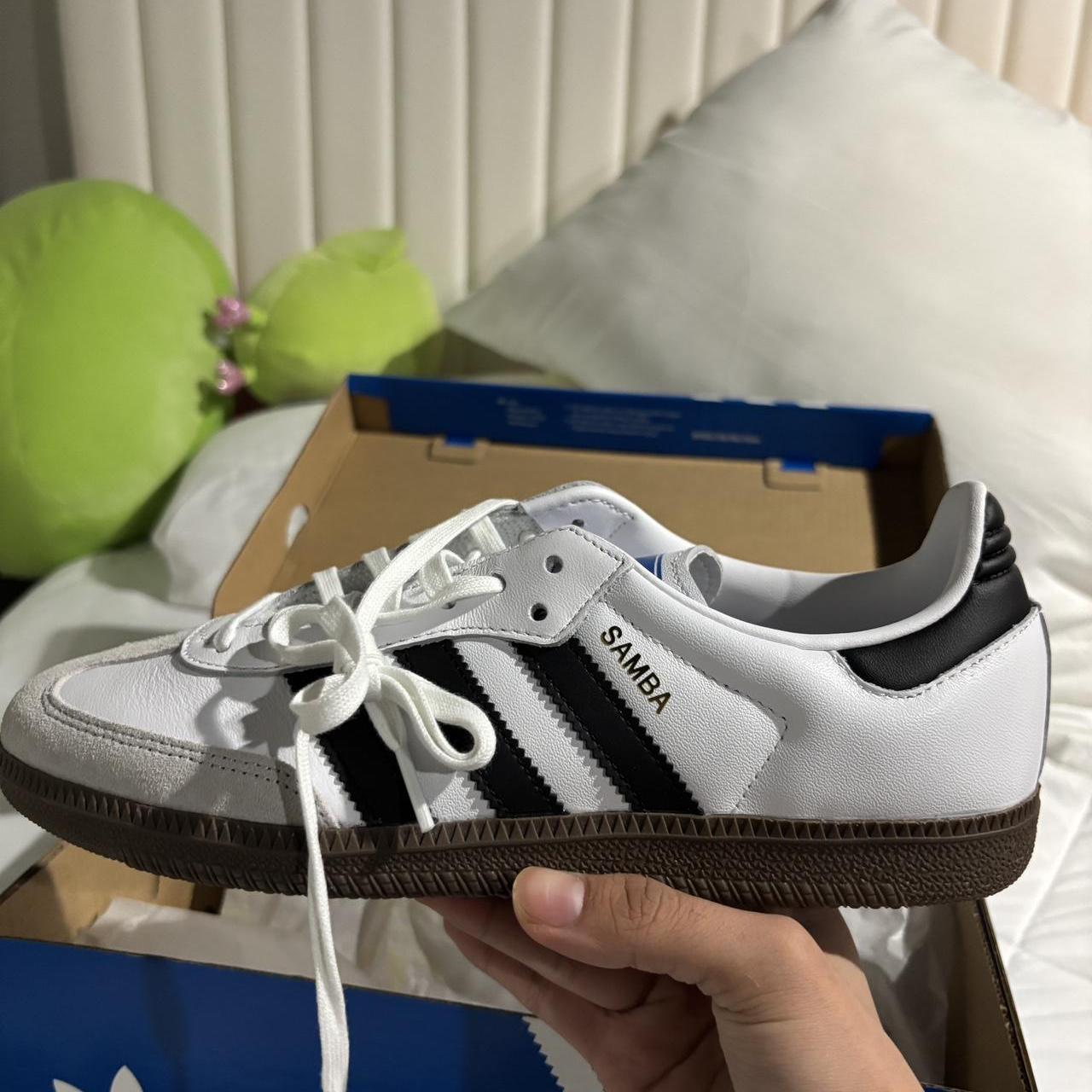 size 7 sambas new in box with tags never worn... | Depop