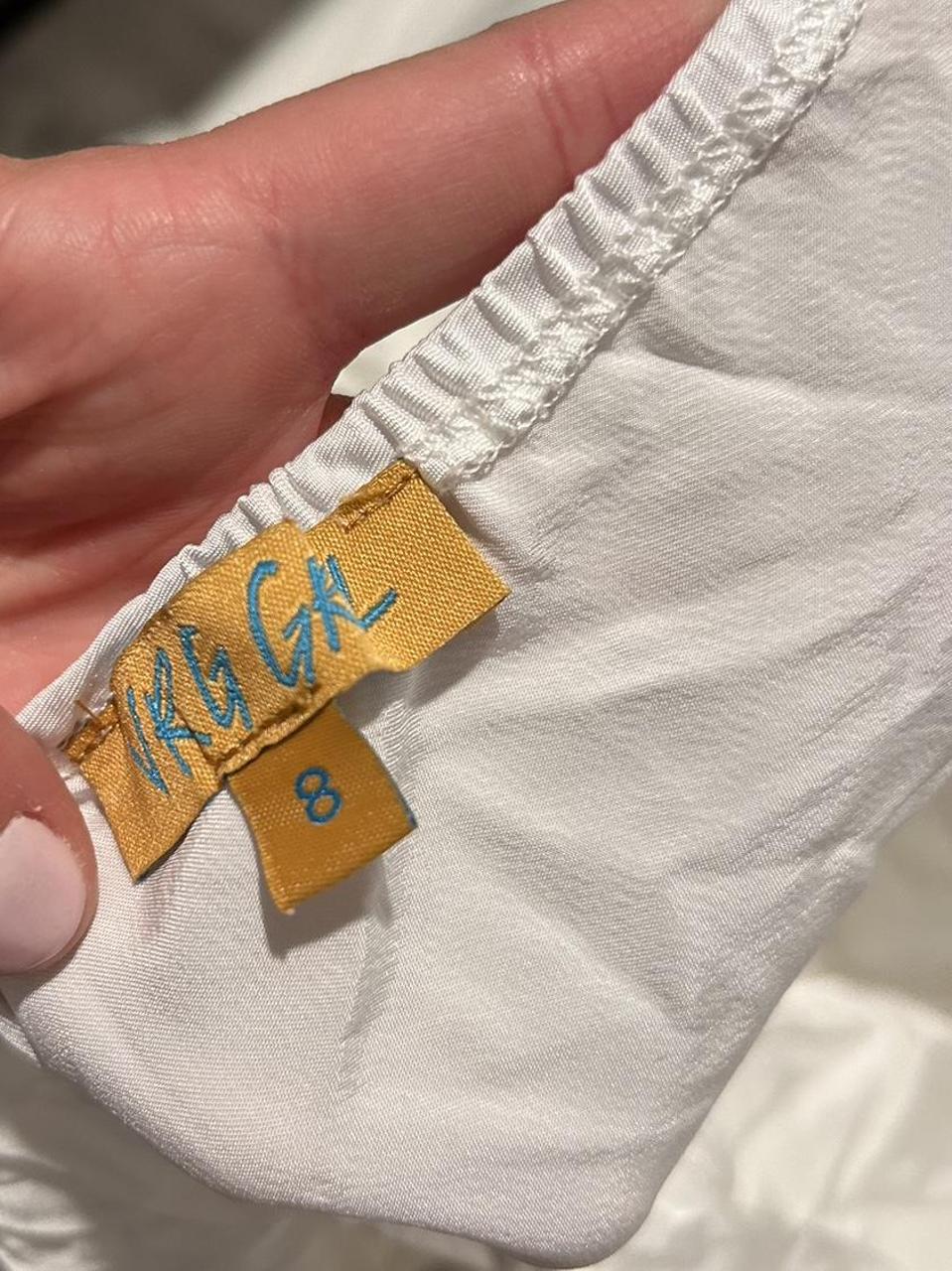 VRG GRL White Dress — size 8, worn once! - Depop