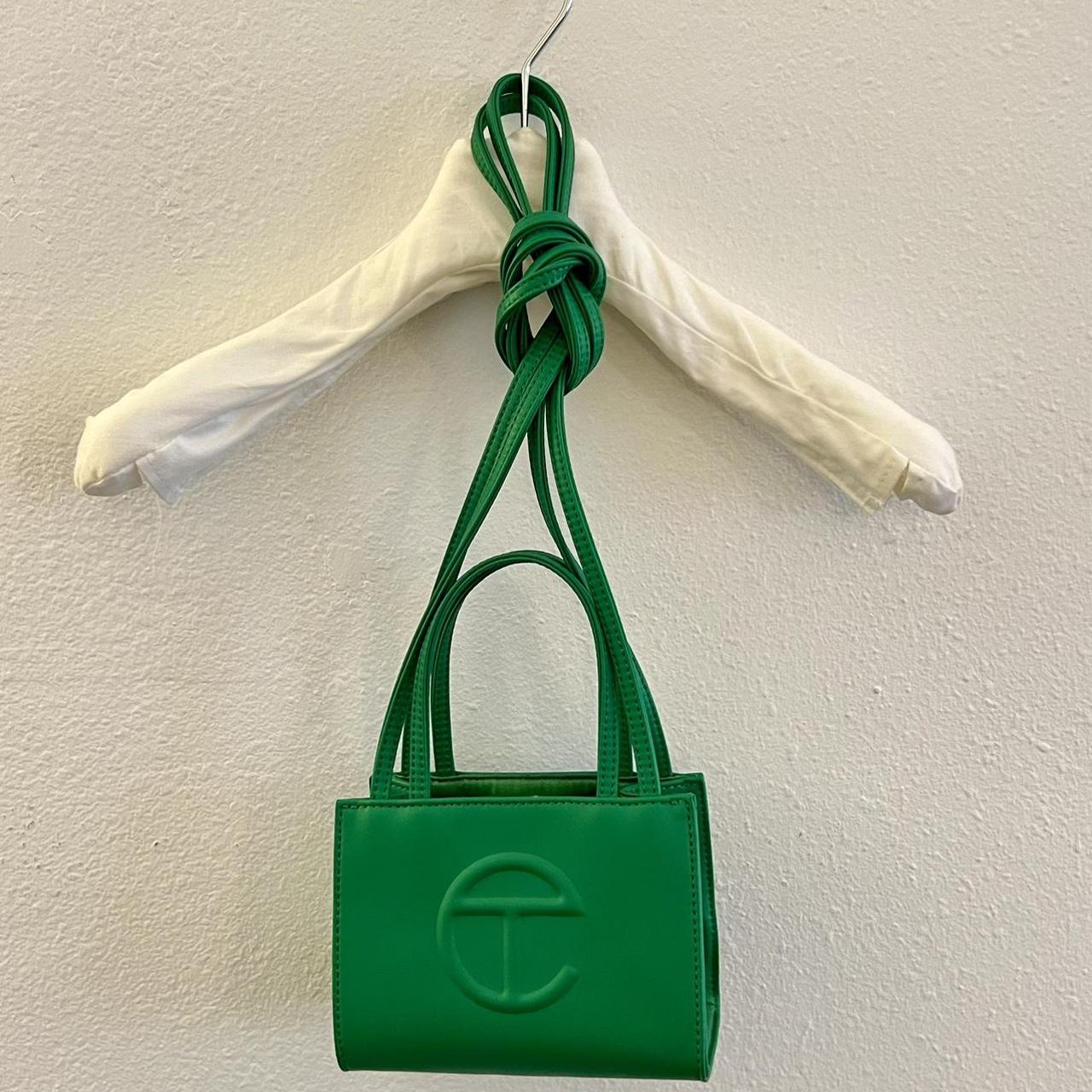 Small Greenscreen Telfar Shopping Bag No dust bag - Depop